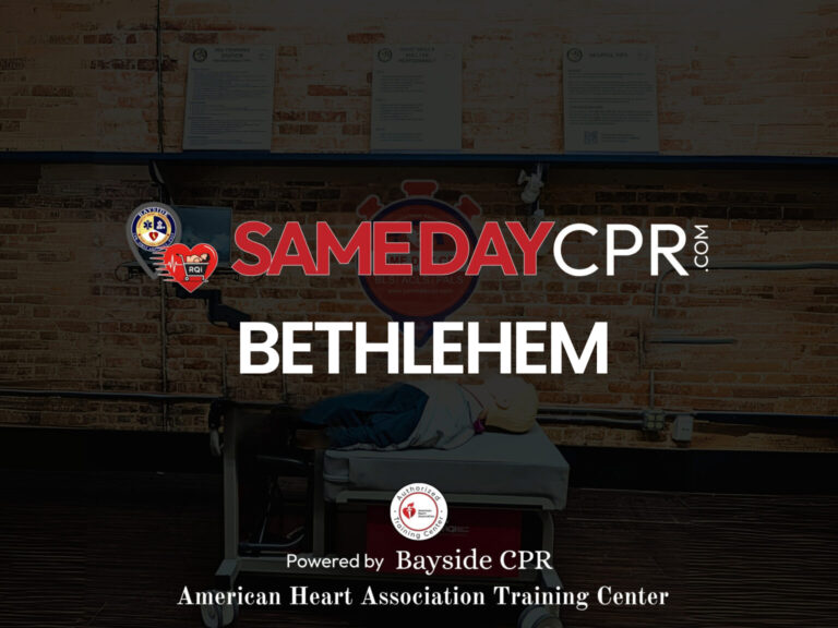 AHA BLS, ACLS & PALS Classes in Pennsylvania | Same Day CPR
