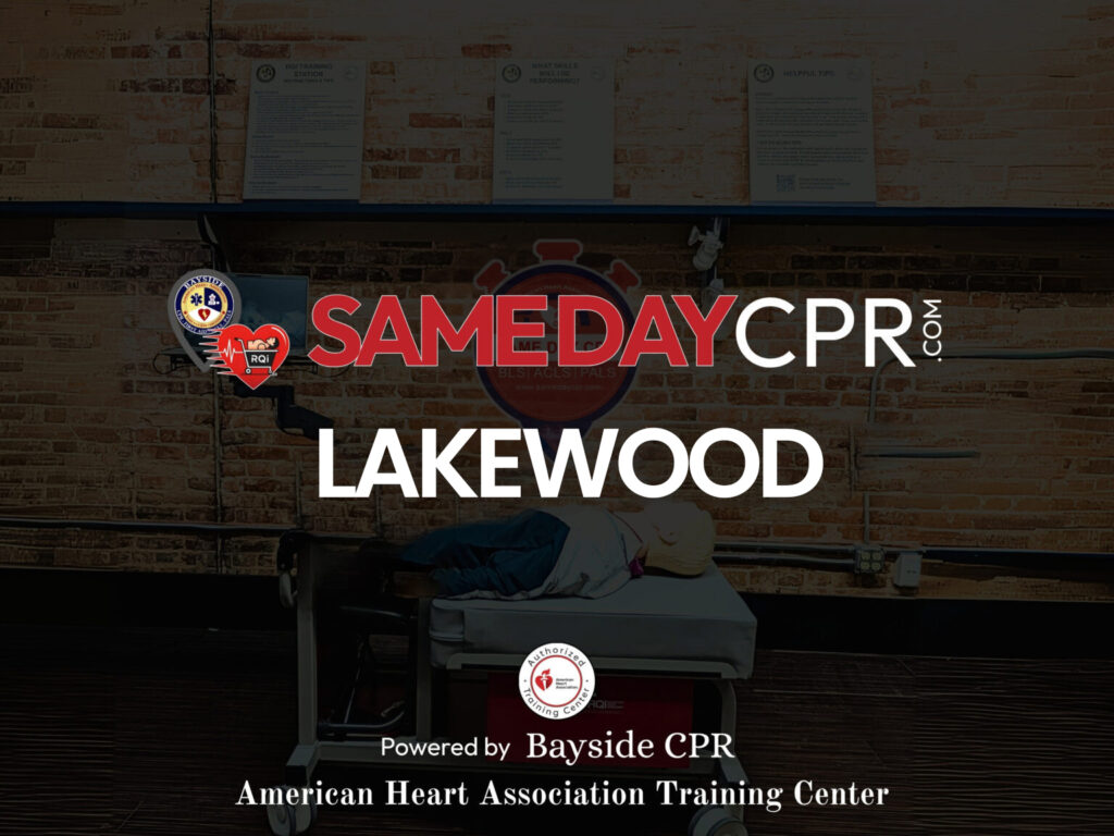 AHA ACLS, BLS & PALS Classes in New Jersey | Same Day CPR