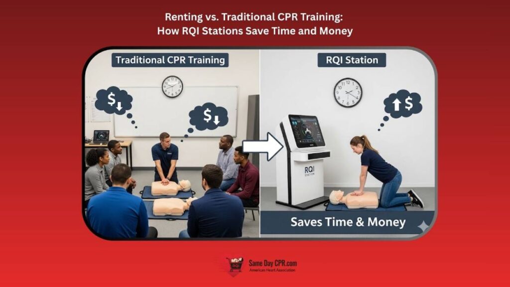 Renting vs. Traditional CPR Training: RQI Savings